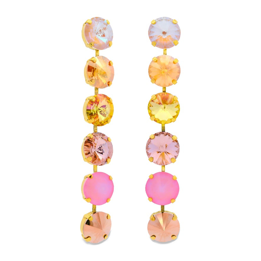 Nora Earrings in Candy Glam Blush – TOVA