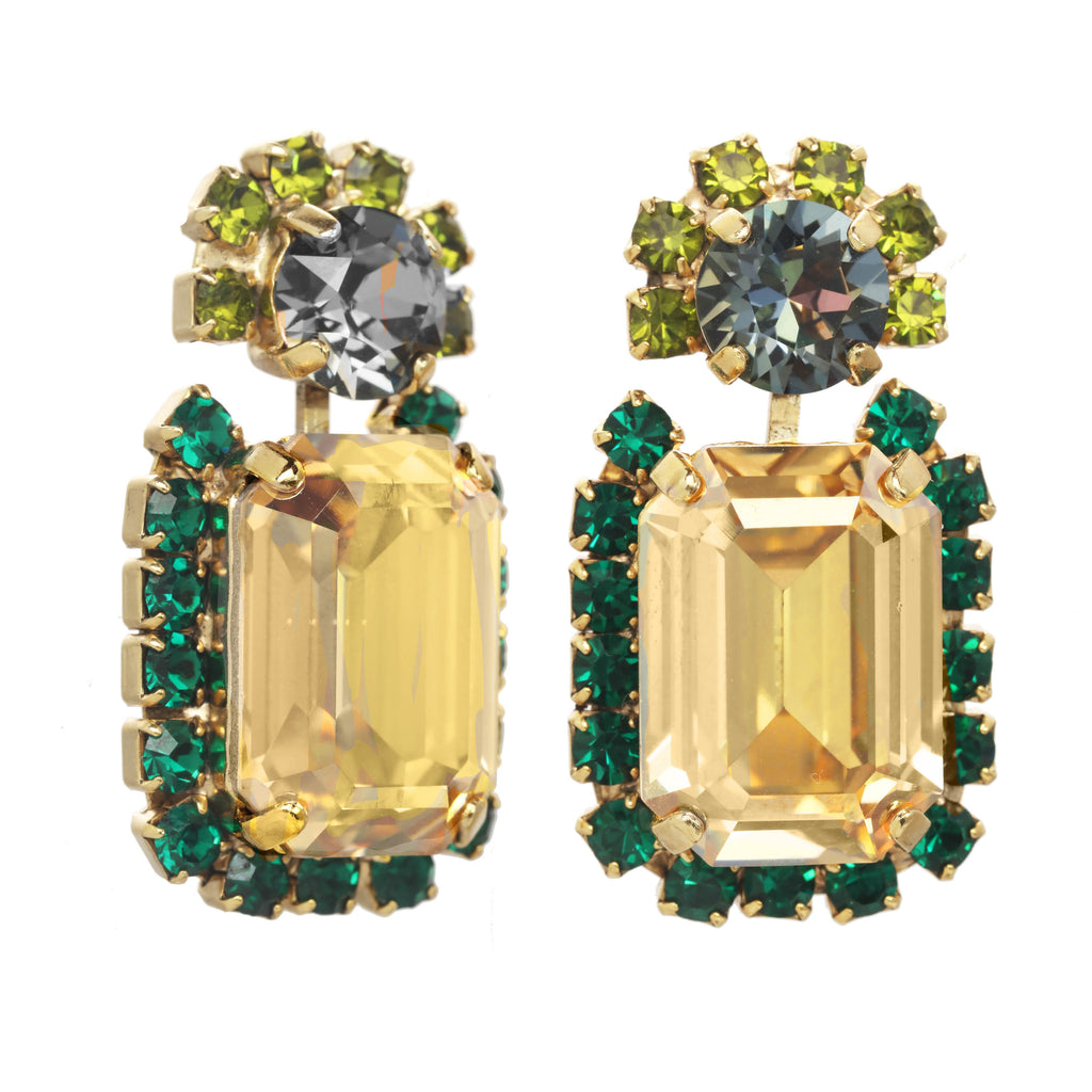Sariah Earrings in Antique Gold – TOVA