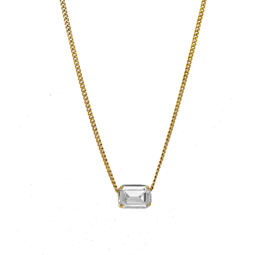 Rubin Necklace in Clear – TOVA